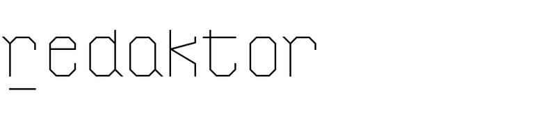 Redaktor in use - Fonts In Use