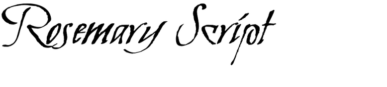 Rosemary Script in use - Fonts In Use