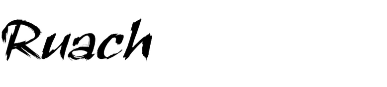 Ruach in use - Fonts In Use