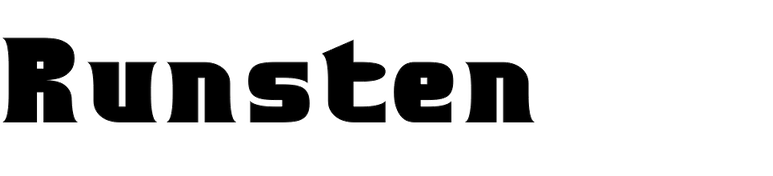 Runsten in use - Fonts In Use