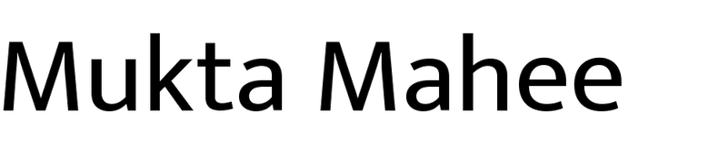 Mukta Mahee in use - Fonts In Use