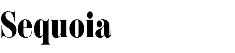 Sequoia in use - Fonts In Use