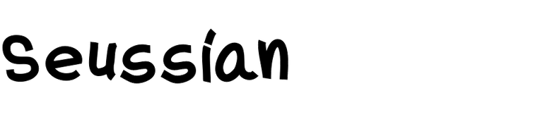 Seussian in use - Fonts In Use