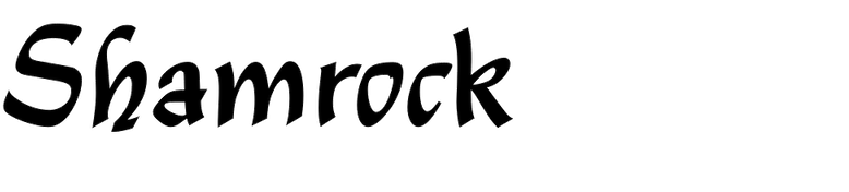 Shamrock in use - Fonts In Use