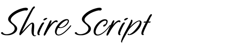 Shire Script in use - Fonts In Use