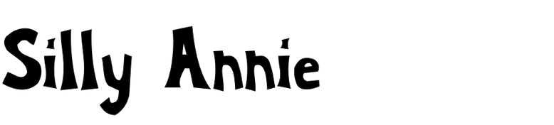 Silly Annie in use - Fonts In Use