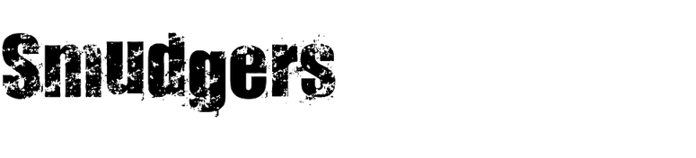 Smudgers in use - Fonts In Use