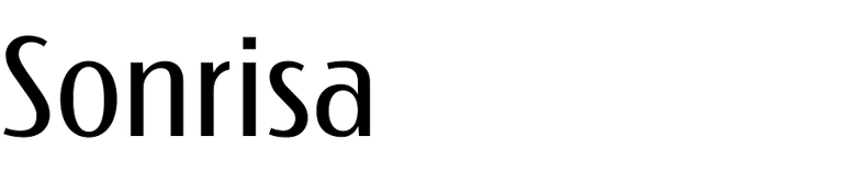 Sonrisa in use - Fonts In Use