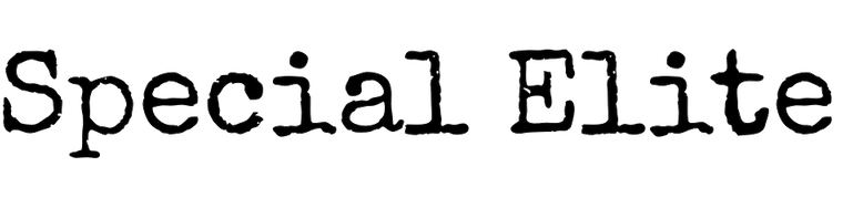 Special Elite in use - Fonts In Use
