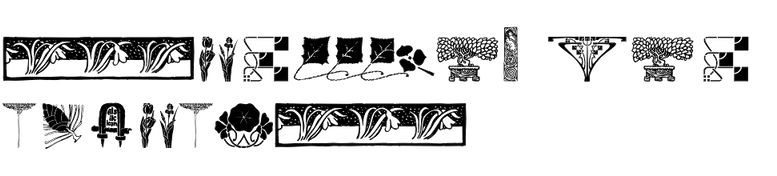 Stickley Decorations in use - Fonts In Use