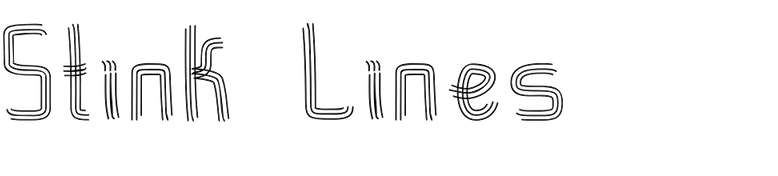 Stink Lines in use - Fonts In Use