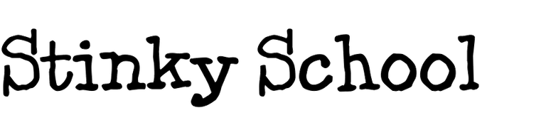 Stinky School in use - Fonts In Use