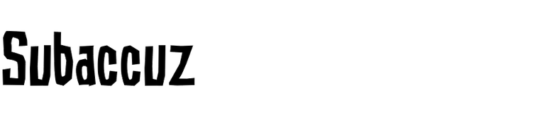 Subaccuz in use - Fonts In Use