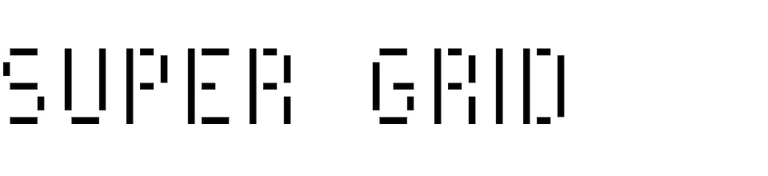 Super Grid in use - Fonts In Use
