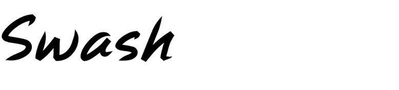 Swash in use - Fonts In Use