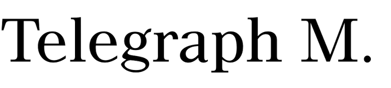 Telegraph Modern in use - Fonts In Use