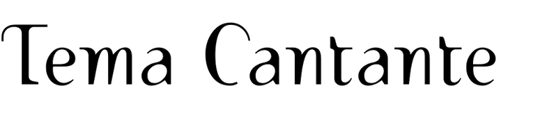 Tema Cantante in use - Fonts In Use