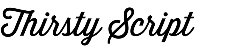 Thirsty Script in use - Fonts In Use