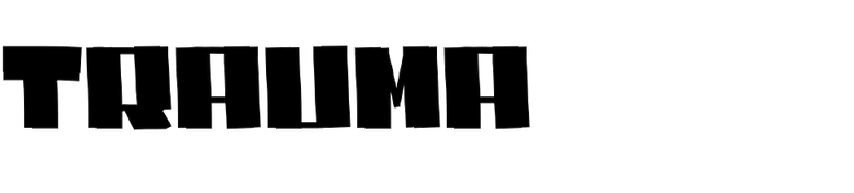 TRAUMA in use - Fonts In Use