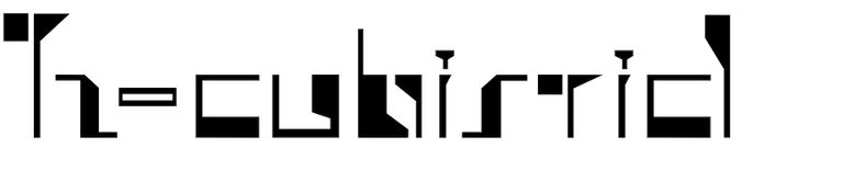 Tz-cubistic1 in use - Fonts In Use