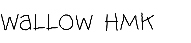 Wallow HMK in use - Fonts In Use