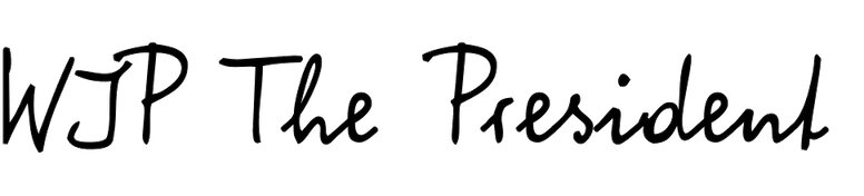 WIP The President in use - Fonts In Use