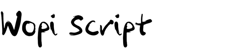 Wopi Script in use - Fonts In Use