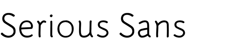 Serious Sans in use - Fonts In Use
