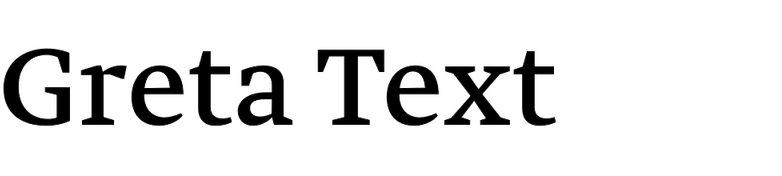 Greta Text in use - Fonts In Use