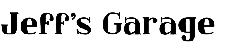 Jeff's Garage in use - Fonts In Use