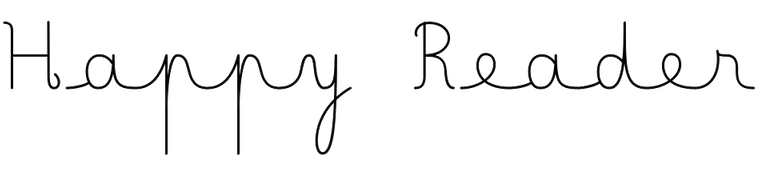 Happy Reader in use - Fonts In Use