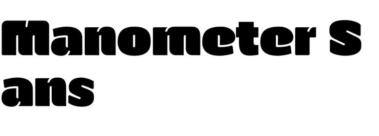Manometer Sans in use - Fonts In Use