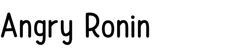 Angry Ronin in use - Fonts In Use