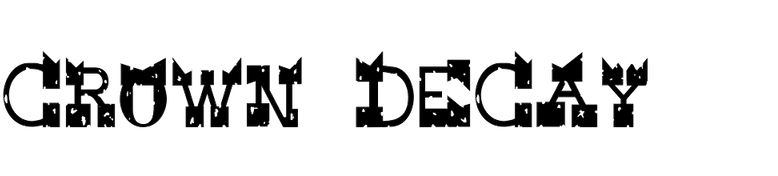 Crown Decay in use - Fonts In Use