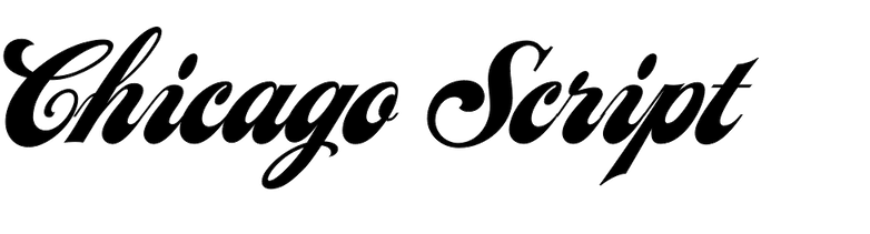 LHF Chicago Script in use - Fonts In Use