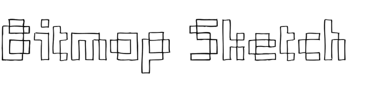Bitmap Sketch in use - Fonts In Use