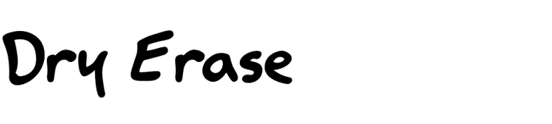 Dry Erase in use - Fonts In Use