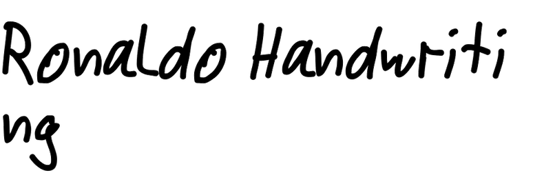 Ronaldo Handwriting in use - Fonts In Use