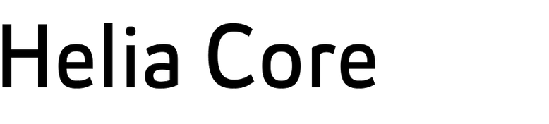 Helia Core in use - Fonts In Use