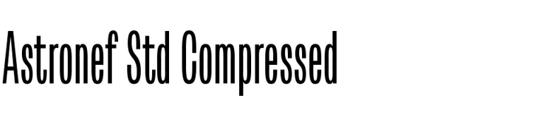 Astronef Std Compressed in use - Fonts In Use