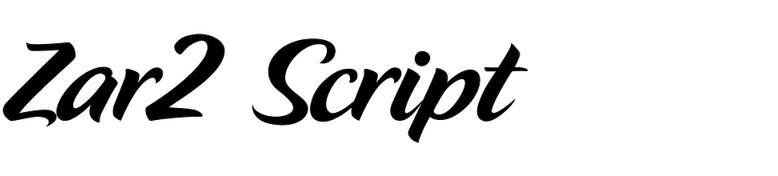Zar2 Script in use - Fonts In Use