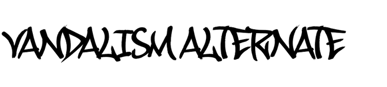 Vandalism Alternate in use - Fonts In Use