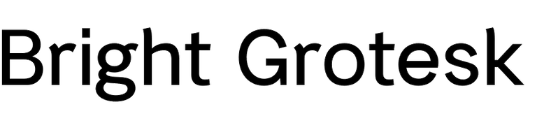 Bright Grotesk in use - Fonts In Use