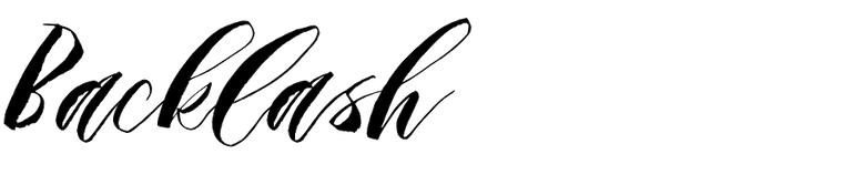 Backlash in use - Fonts In Use