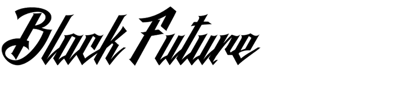 Black Future in use - Fonts In Use