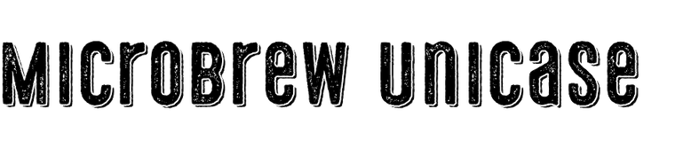 Microbrew Unicase in use - Fonts In Use
