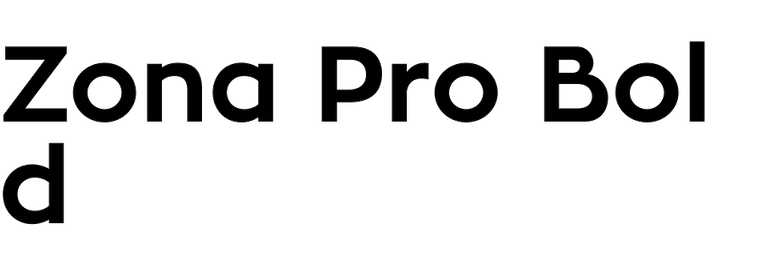 Zona Pro Bold in use - Fonts In Use