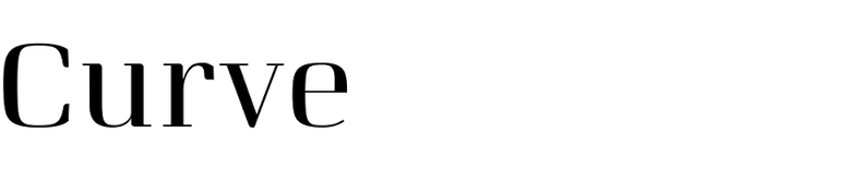 Curve in use - Fonts In Use