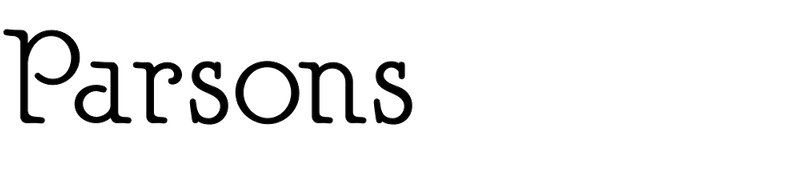 Parsons in use - Fonts In Use