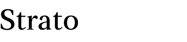 Strato in use - Fonts In Use